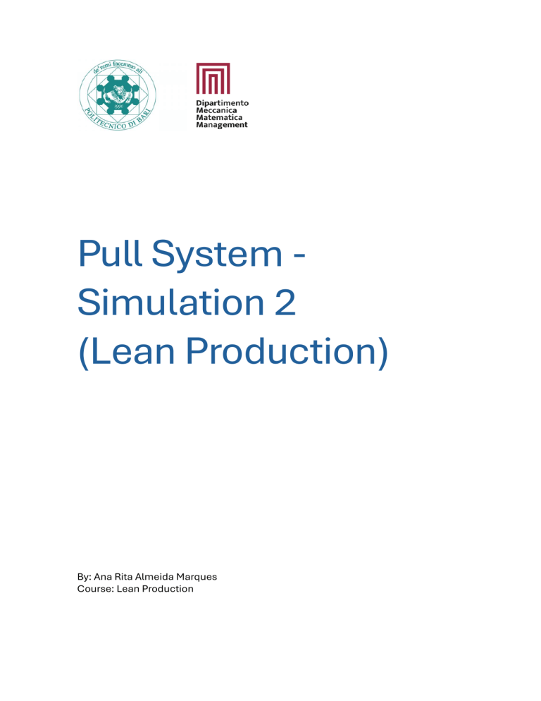 Pull System Simulation: Lean Production Guide