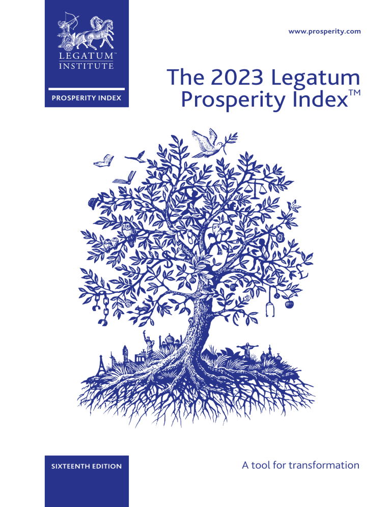 Legatum Prosperity Index 2023: Global Rankings & Analysis
