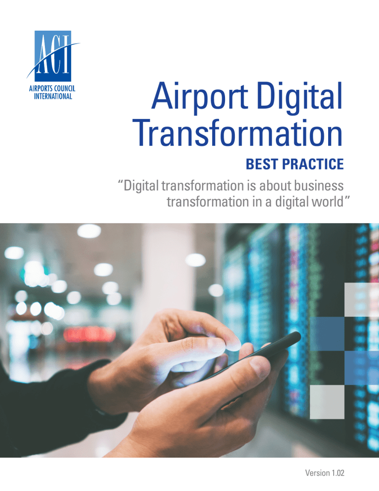 Airport Digital Transformation: Best Practices Guide