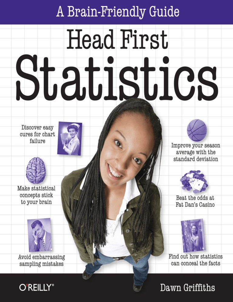 Head First Statistics: A Brain-Friendly Guide