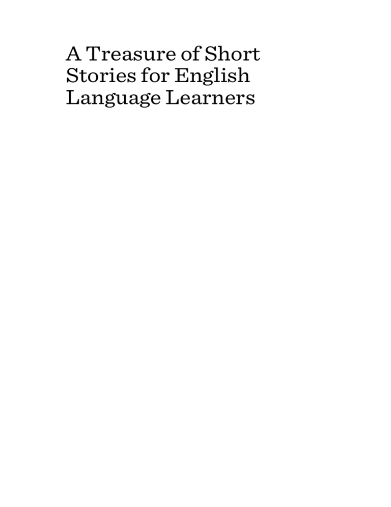 Short Stories for English Language Learners