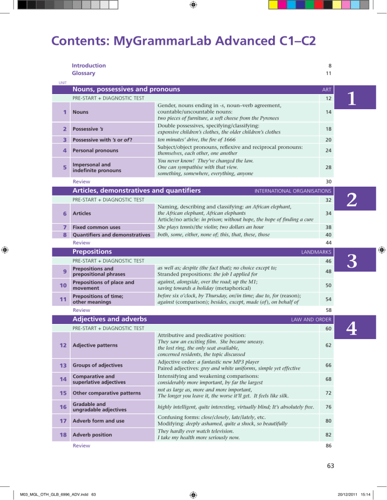 Advanced English Grammar C1-C2 Coursebook