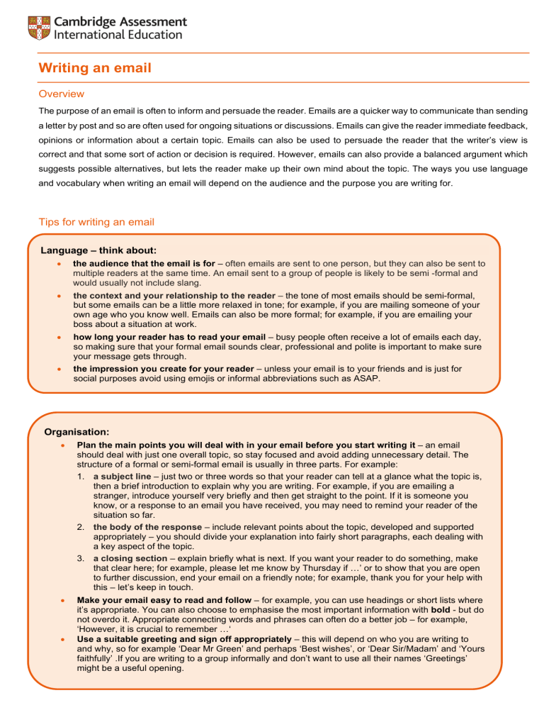 Email Writing Guide: Tips, Structure, and Examples