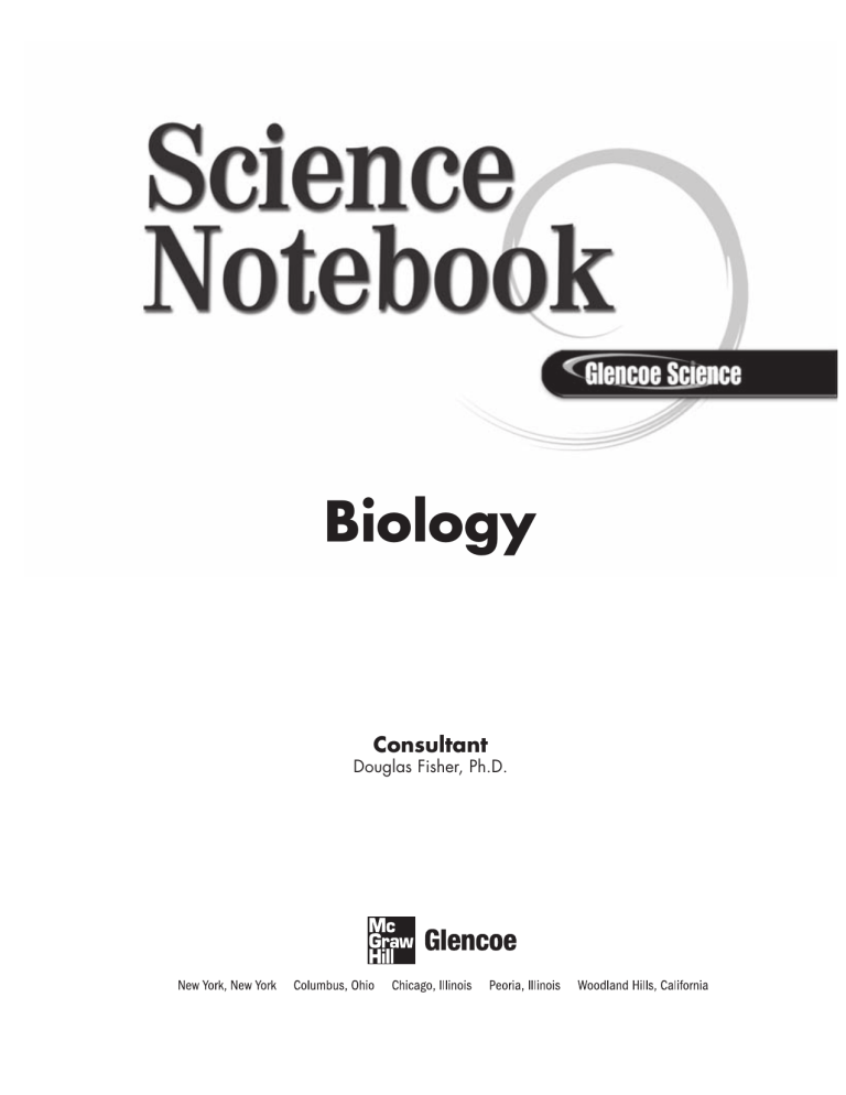 Biology Science Notebook: Study Guide & Notes