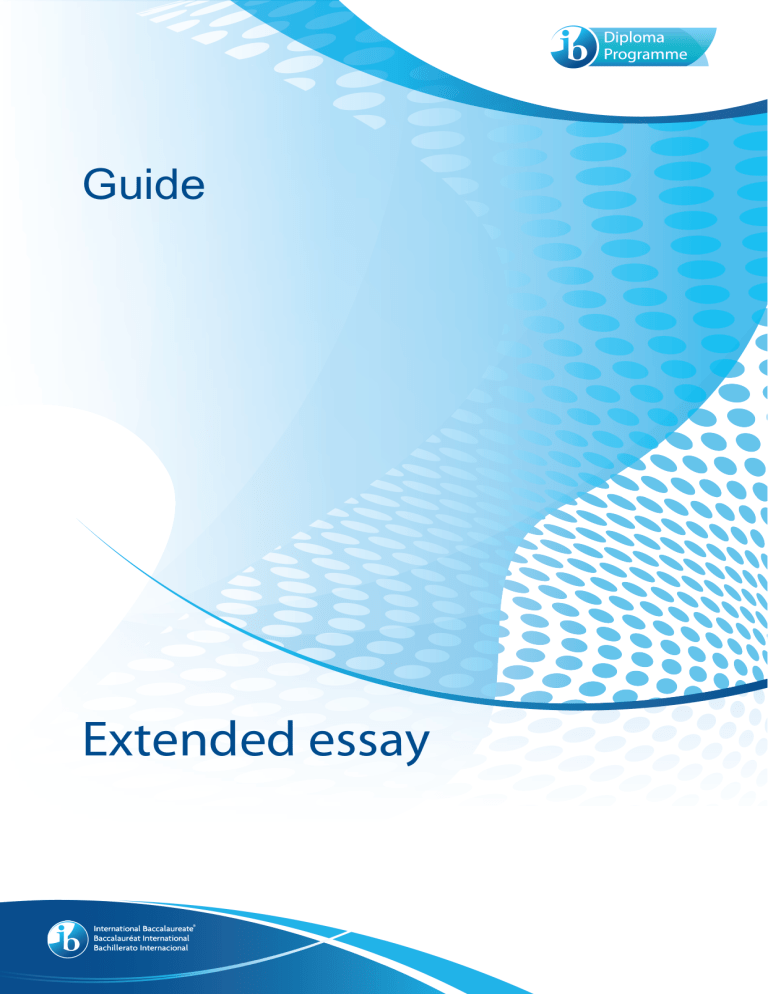 IB Extended Essay Guide: A Comprehensive Resource