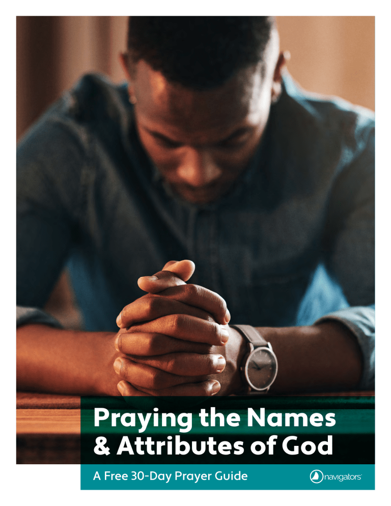 Praying the Names & Attributes of God: 30-Day Guide