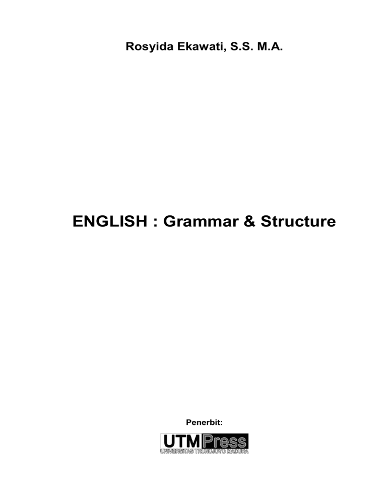 English Grammar & Structure Textbook