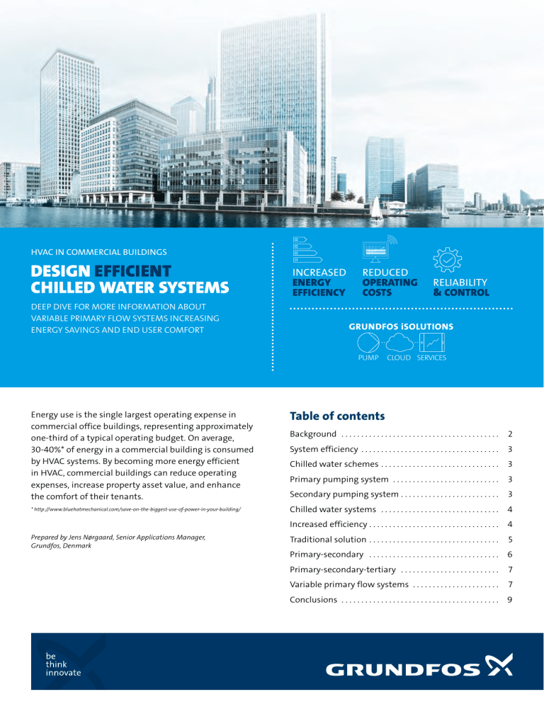 Chilled Water Systems: Design & Energy Efficiency in HVAC