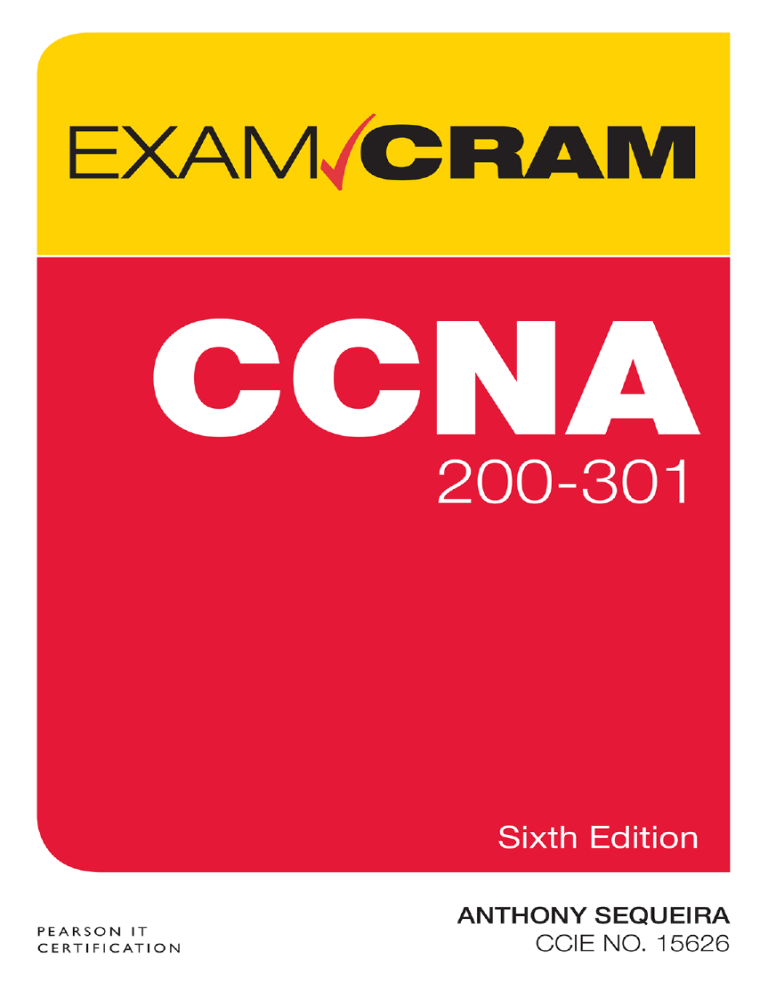 CCNA 200-301 Exam Cram Sheet: Network Fundamentals