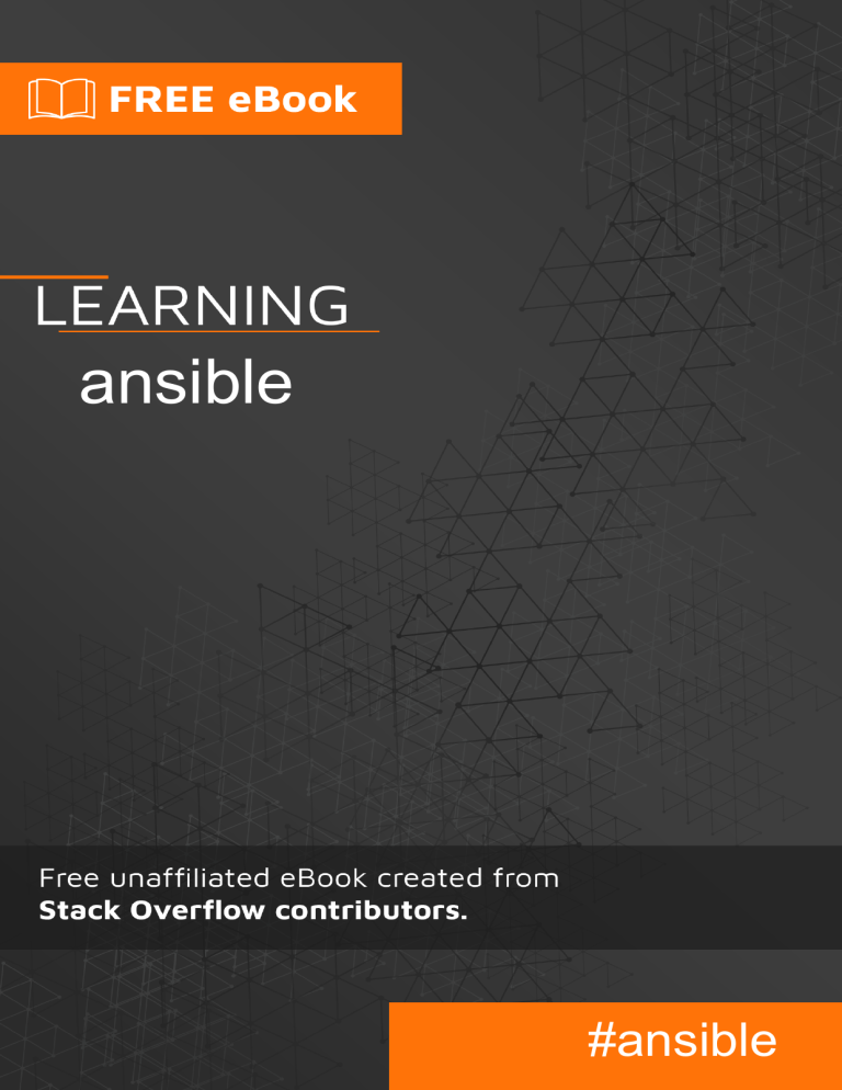 Ansible Automation Ebook Tutorials Examples And Configuration