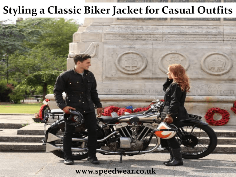Styling a Classic Biker Jacket: Casual Outfit Ideas