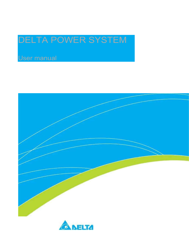 Delta Power System ESAA150 User Manual