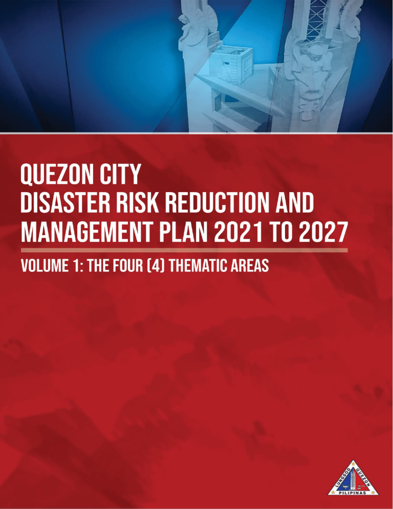 Quezon City Disaster Risk Reduction Plan 2021-2027