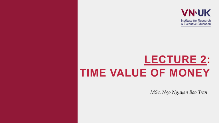 Time Value of Money: Interest, Annuities, and Present Value