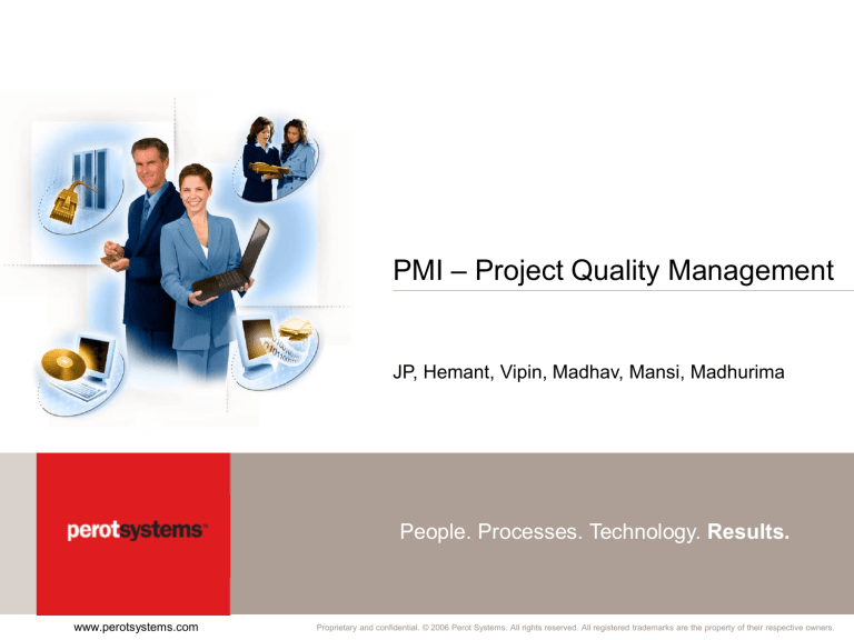 Project Quality Management Presentation