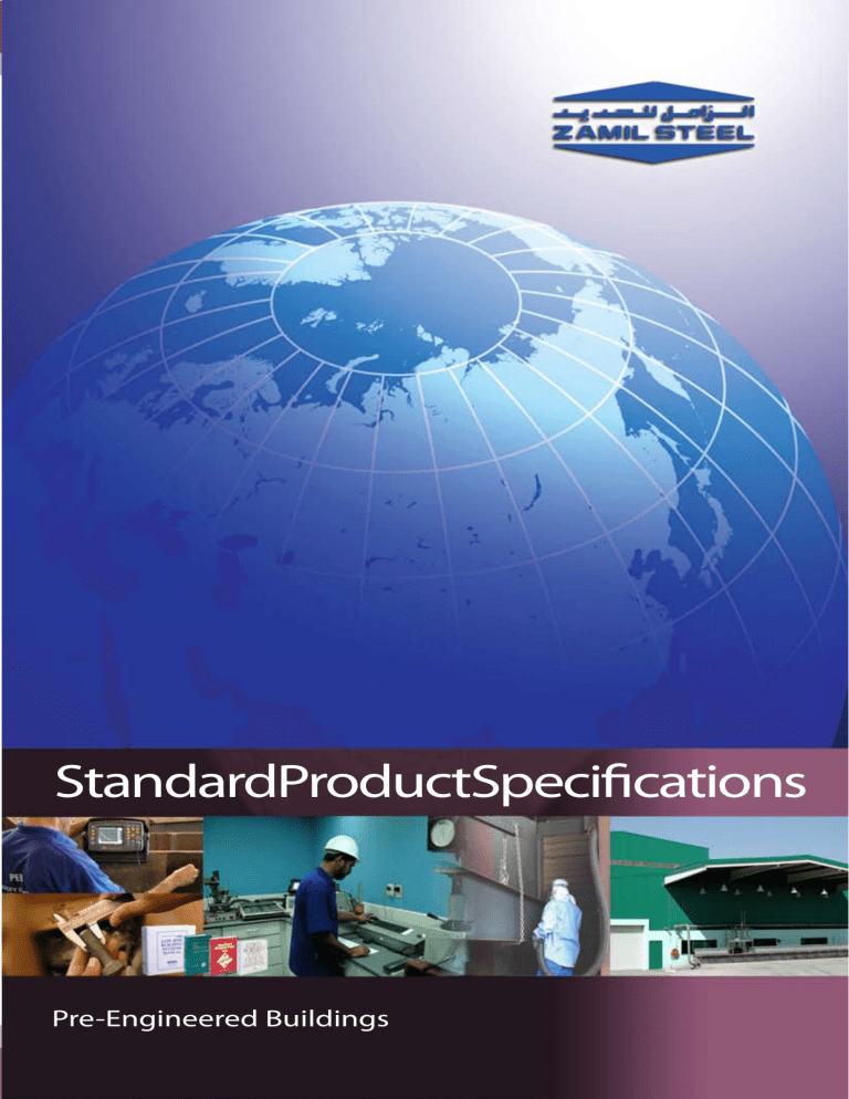 Pre-Engineered Buildings: Standard Product Specifications