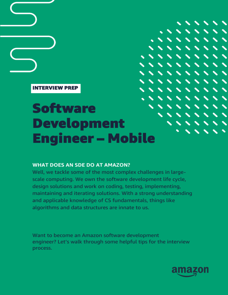 Amazon Mobile SDE Interview Prep Guide