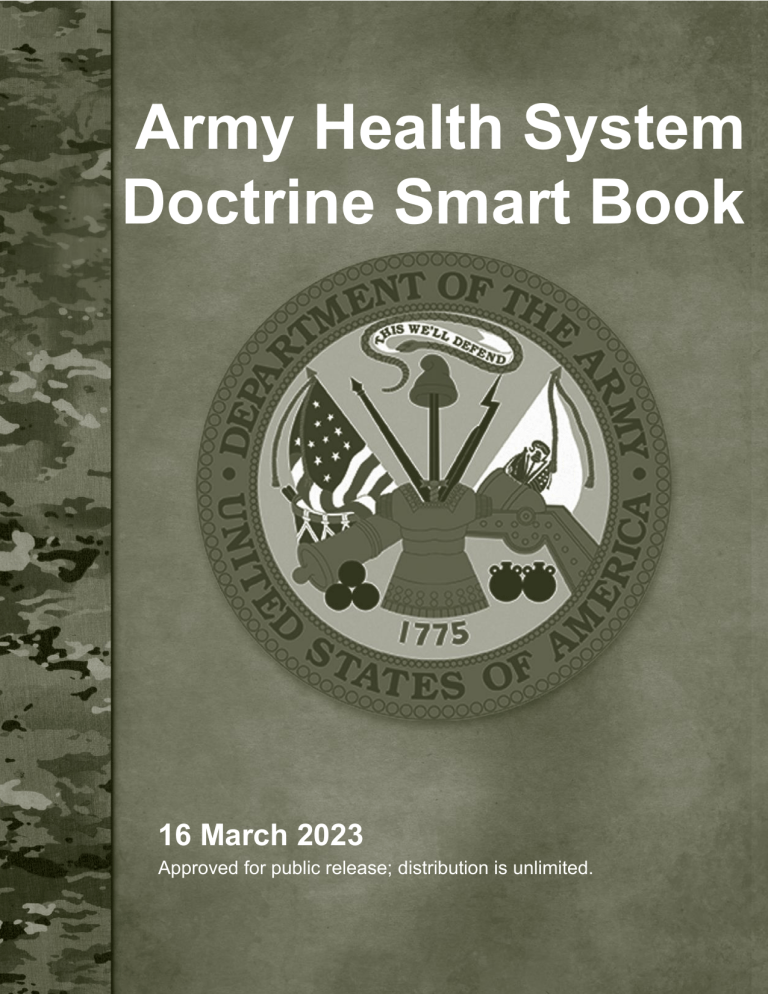 Army Health System Doctrine Smart Book