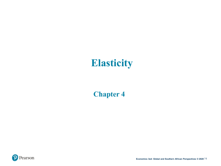 Elasticity in Economics: Demand & Supply Analysis
