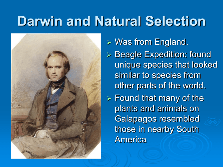 Darwin and Natural Selection: Evolution Explained