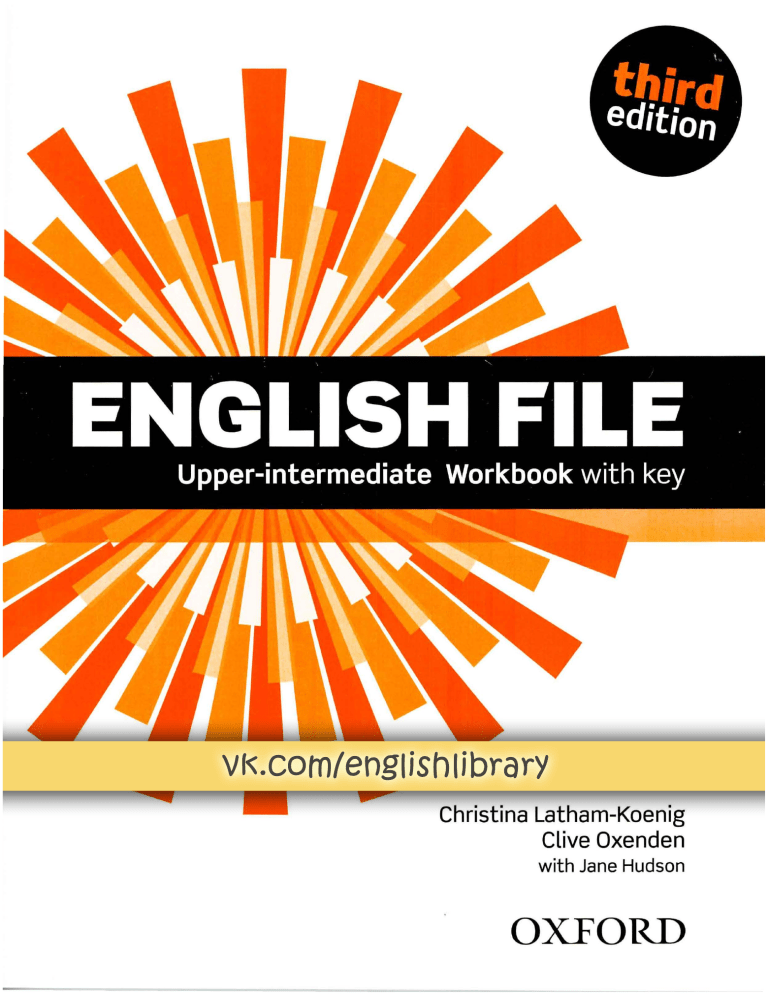 English File Upper-intermediate Workbook with Key
