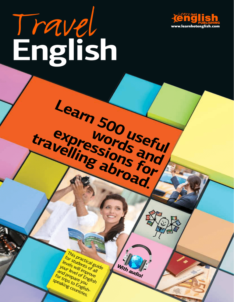 Travel English: Learn 500+ Essential Travel Phrases