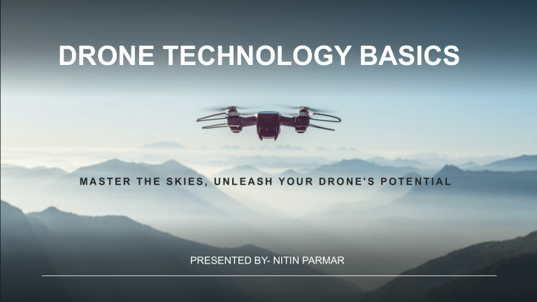 Drone Technology Basics: Components, Types & Applications