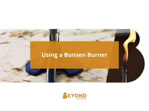 Bunsen Burner Worksheet: Labeling, Safety, and Lighting