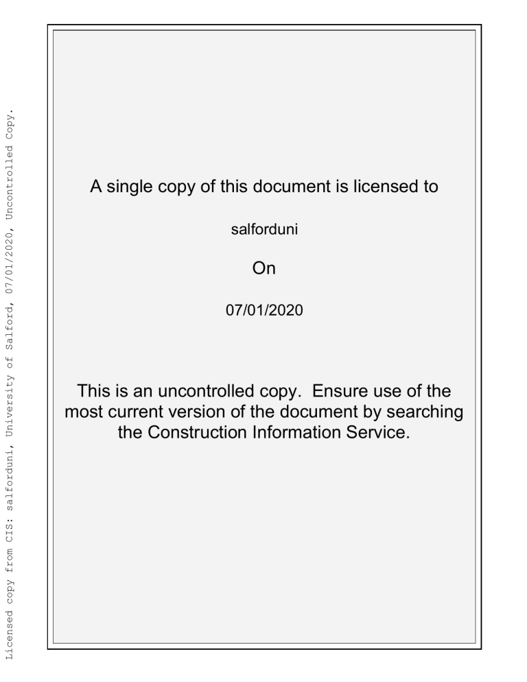 Building Services Design Framework - BG 6/2018