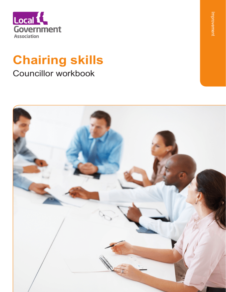 Chairing Skills: Councillor Workbook for Effective Meetings