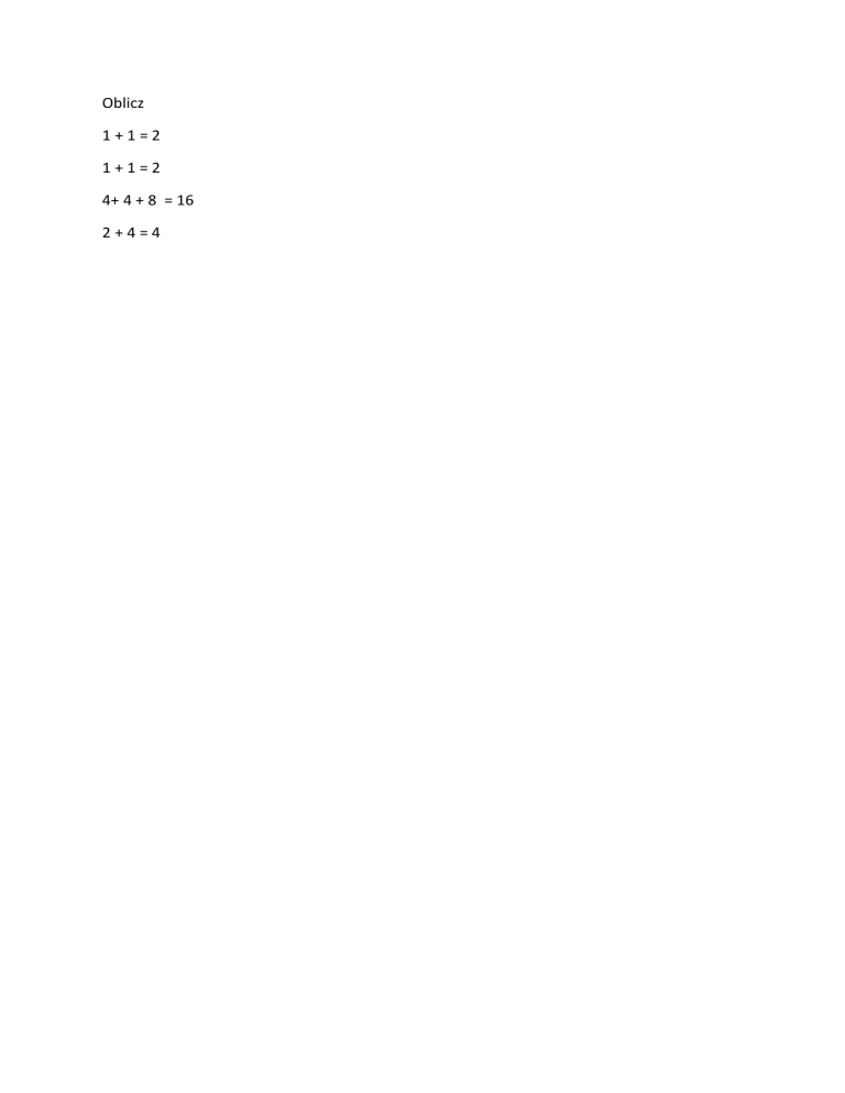 Basic Addition Practice: Elementary Math Exercise