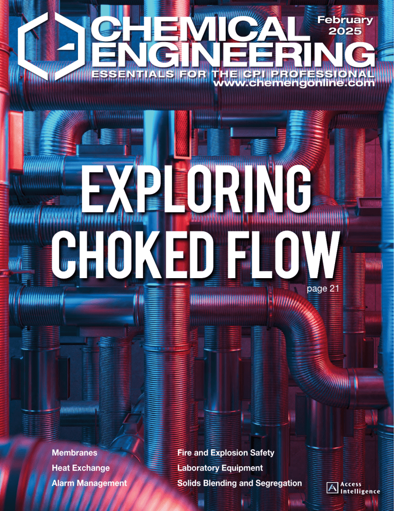 Chemical Engineering: Choked Flow, Membranes, and More