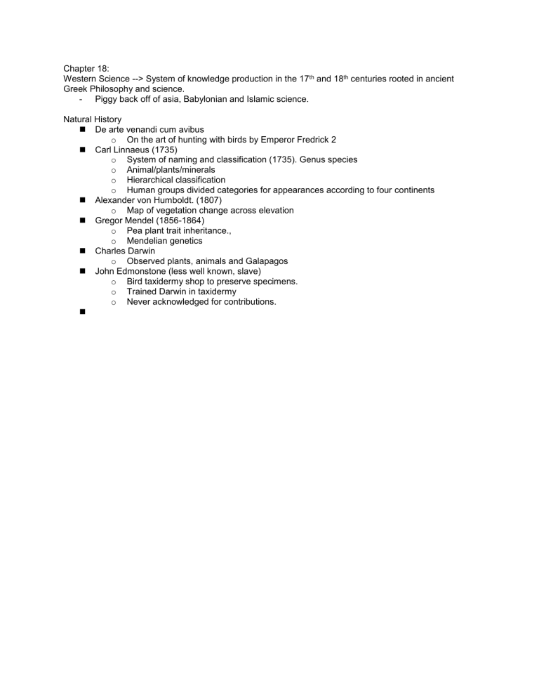 Western Science History: Key Figures & Developments
