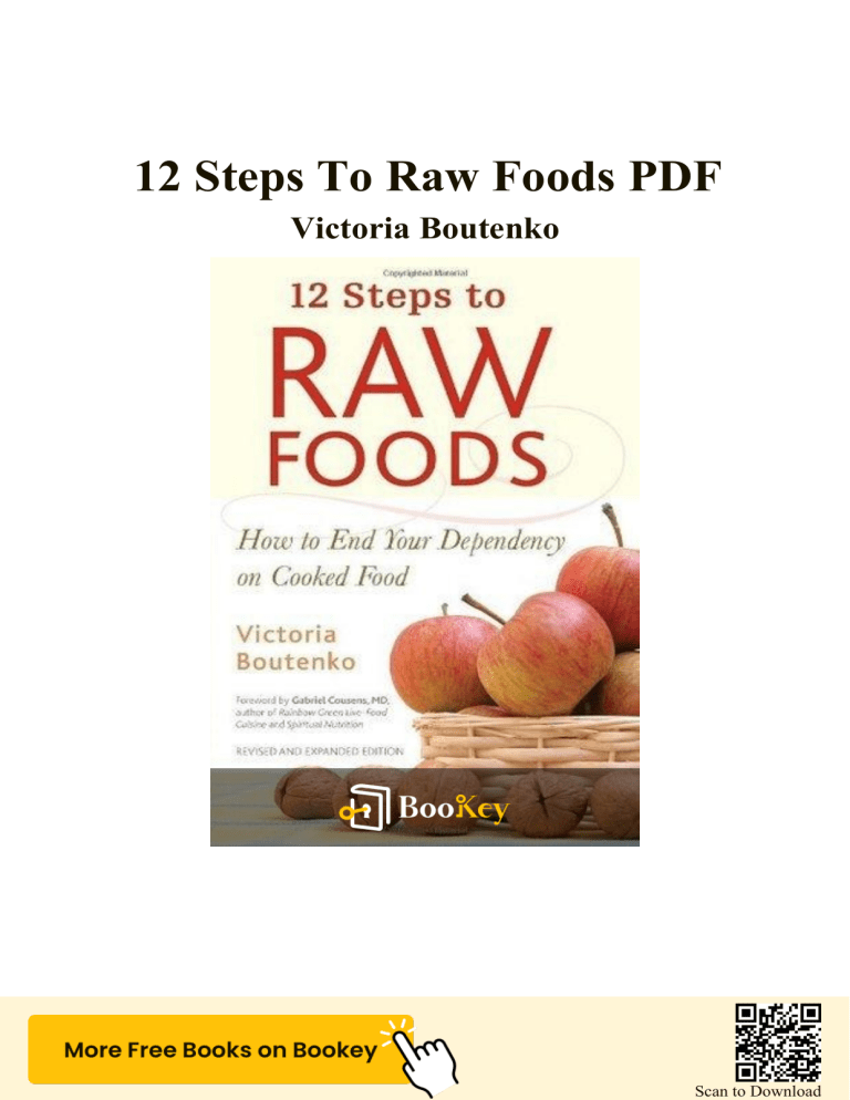 12 Steps to Raw Foods: Book Summary by Victoria Boutenko