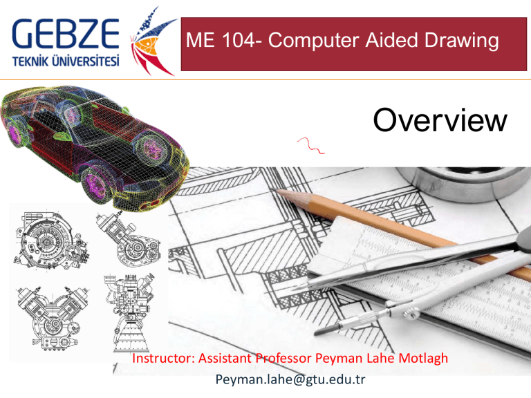 Computer Aided Drawing Overview
