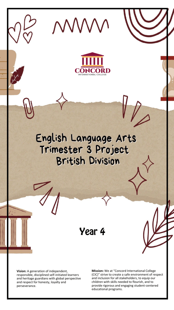 Year 4 English Writing Project: Blurbs & Dialogue