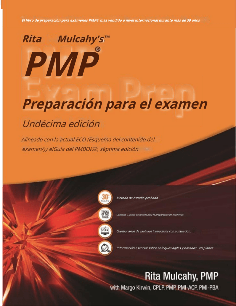 Preparación Examen PMP: Guía Rita Mulcahy, 11ª Edición
