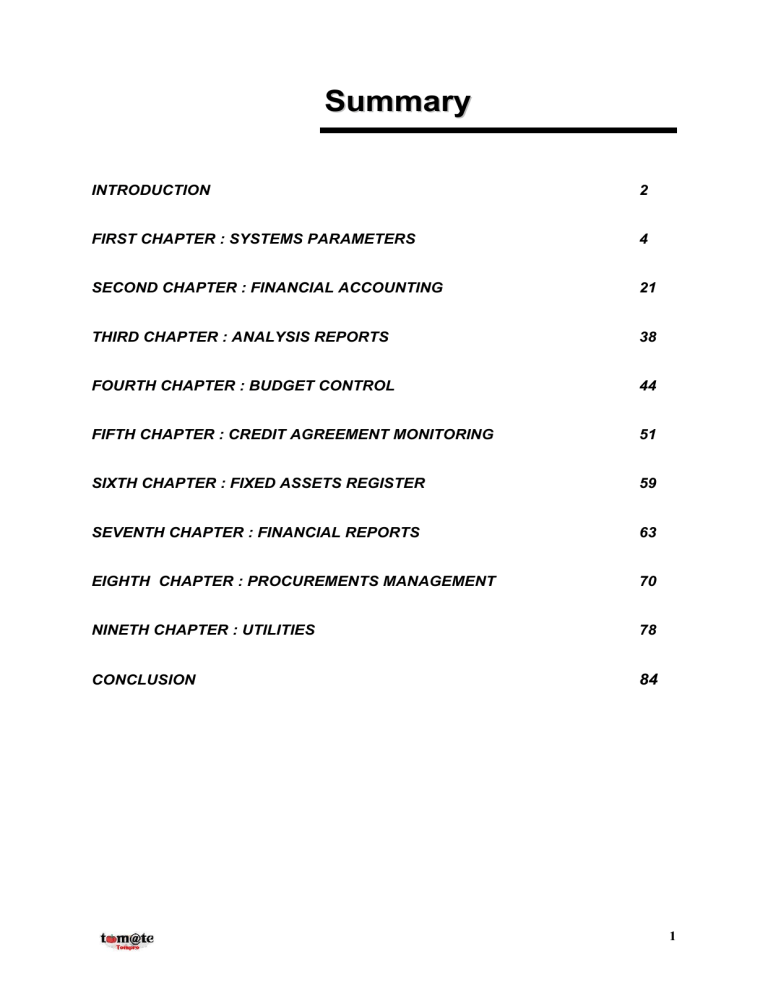 TOMPRO Project Accounting Software Report