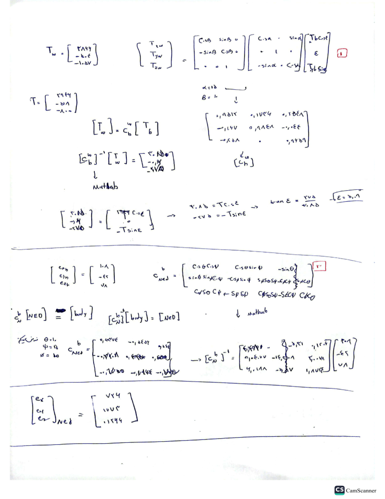 Coordinate Transformations & Rotation Matrices