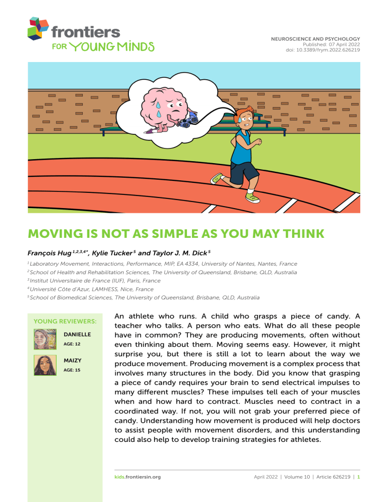 Human Movement: Neuroscience & Psychology Explained