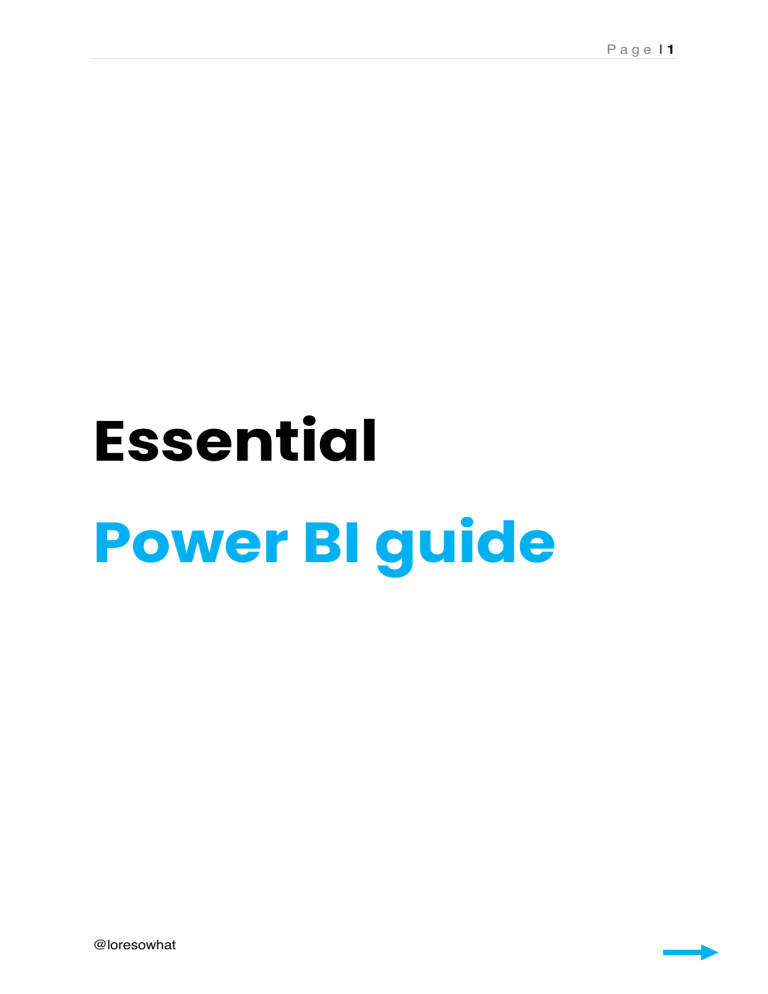 Power BI Guide: Essential Business Analytics with Microsoft