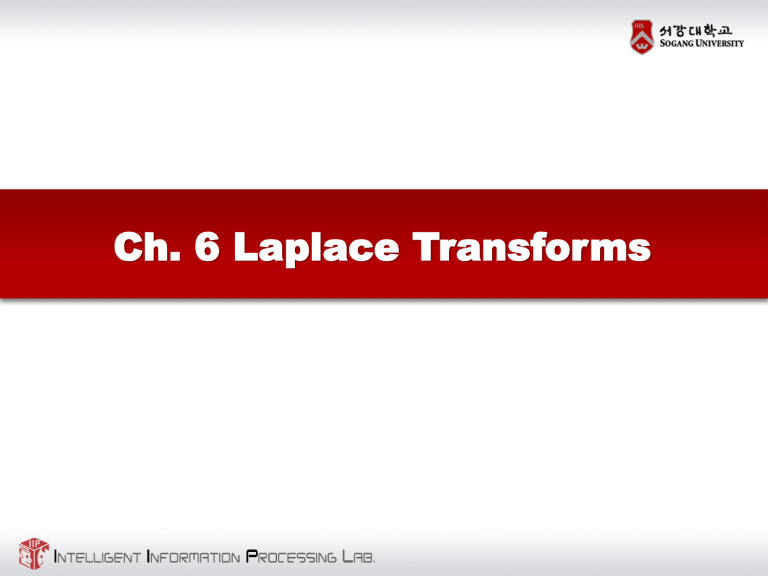 Laplace Transforms: Theory and Applications