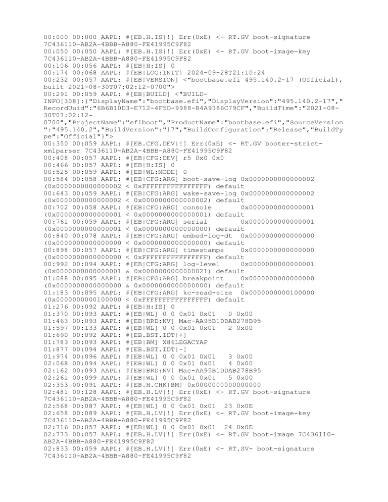 System Boot Log Analysis: Debugging & Troubleshooting