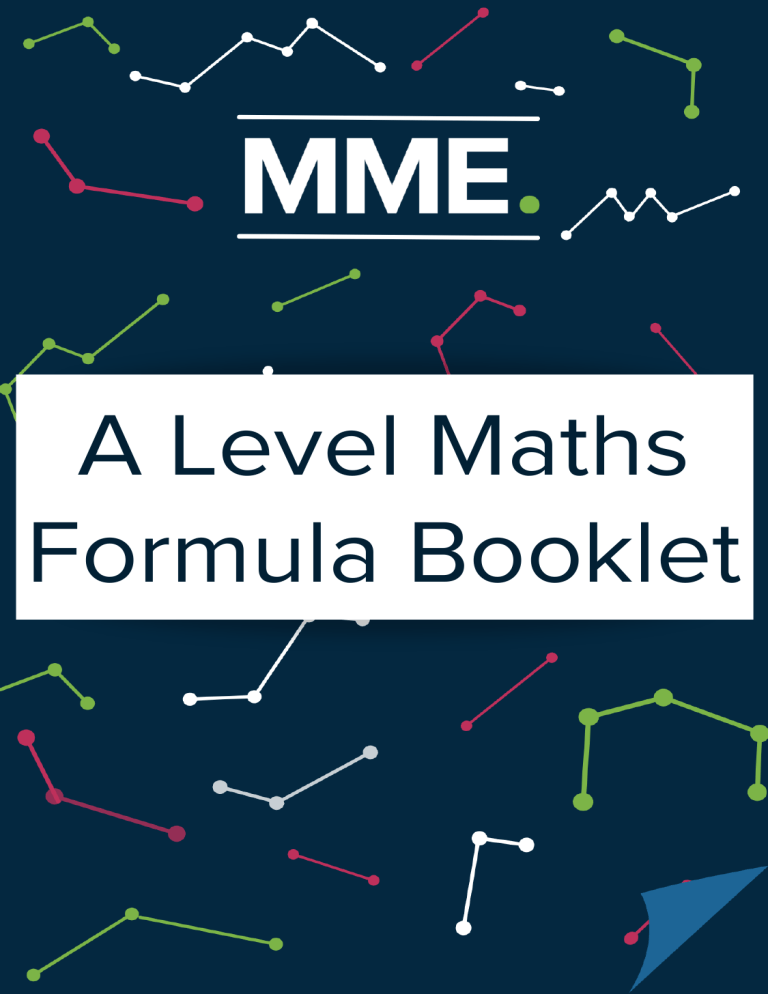 A Level Maths Formula Booklet