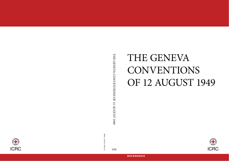 Geneva Conventions of 1949: Full Text