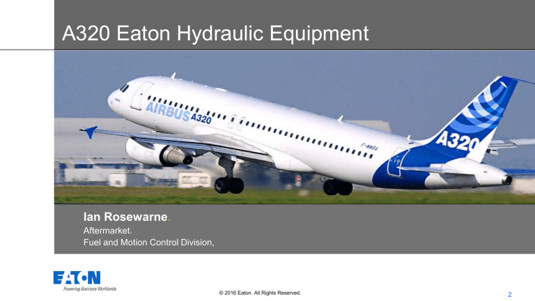 Eaton A320 Hydraulic Equipment: EDP & ACMP Overview
