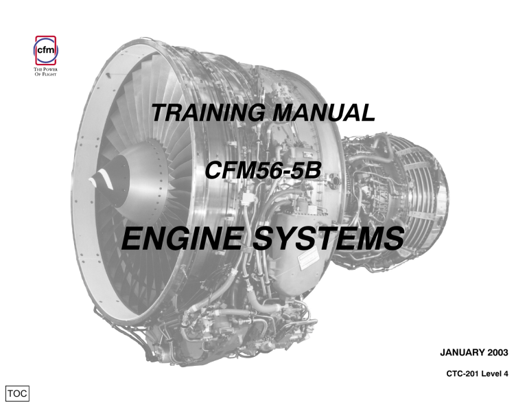 CFM56-5B Engine Systems Training Manual