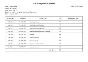 Software Engineering Assignment - BUBT