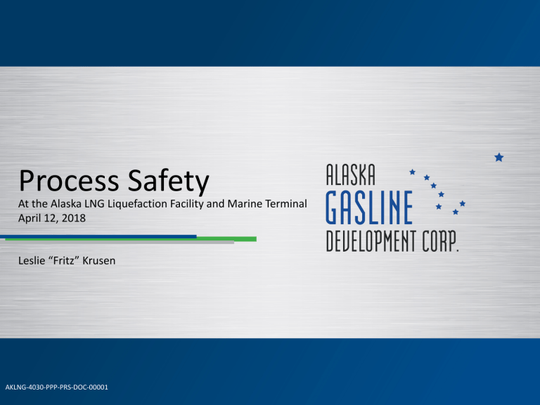 Alaska LNG Process Safety: Hazard Analysis & Mitigation