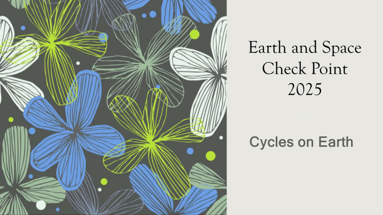 Earth Cycles: Water, Climate & Carbon - Middle School Science